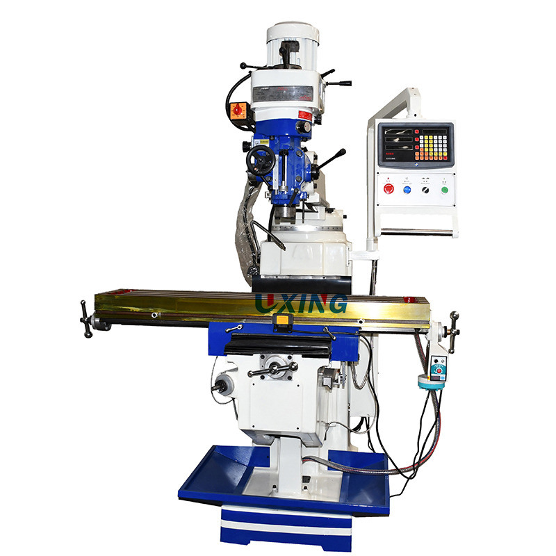 Turret Mill Machine - High speed universal tool vertical DRO fresadora ...