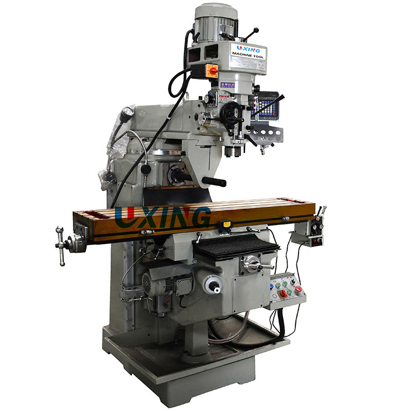 Turret Mill Machine - High speed universal tool vertical DRO fresadora ...